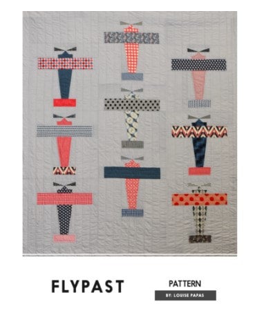 Flypast Quilt Pattern - Louise Papas | Nuno Nuno