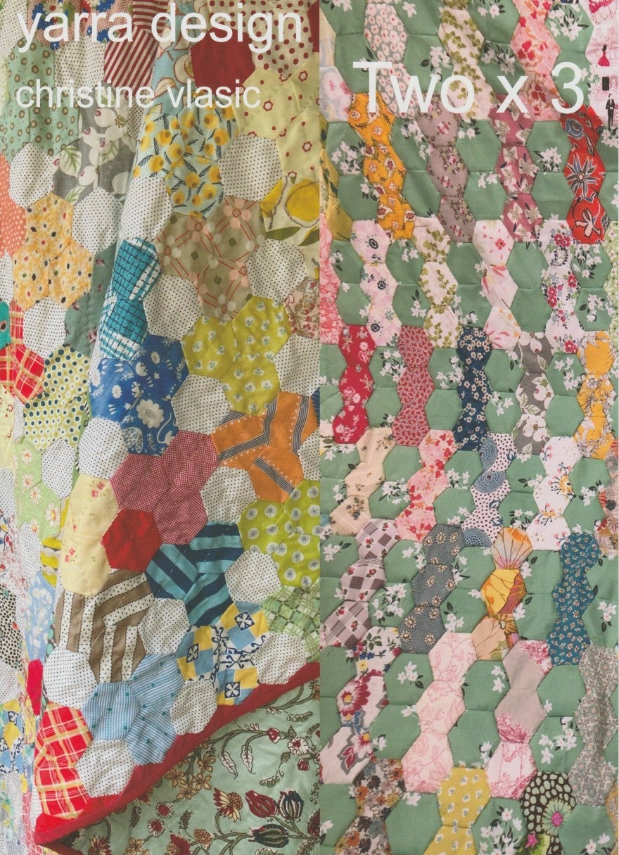 Two X 3 Quilt Patterns - Yarra Design by Christine Vlasic | Nuno Nuno