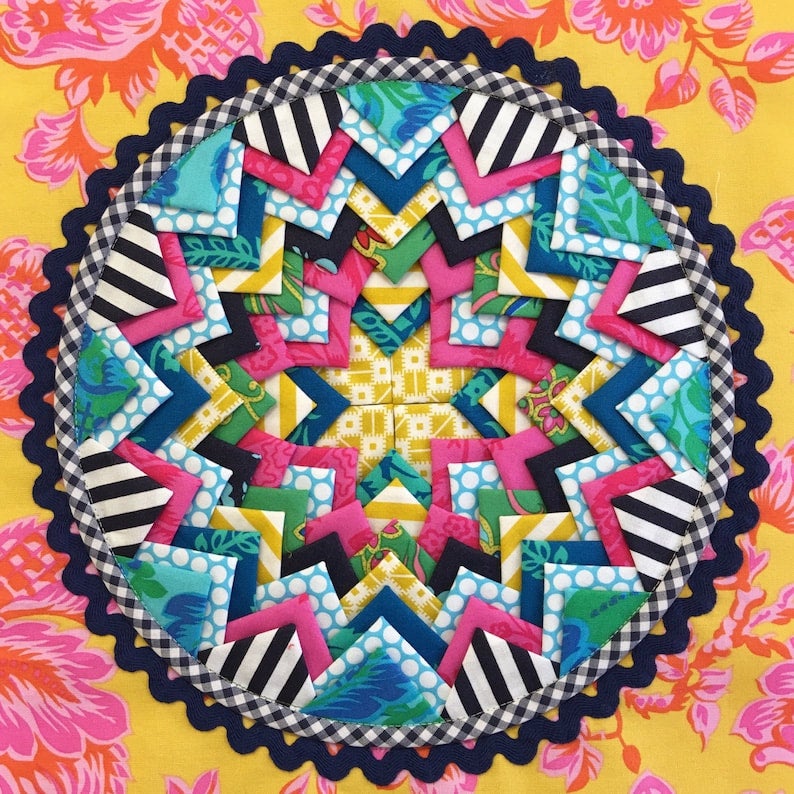 Pine Star Quilt Pattern - Rachaeldaisy Design | Nuno Nuno