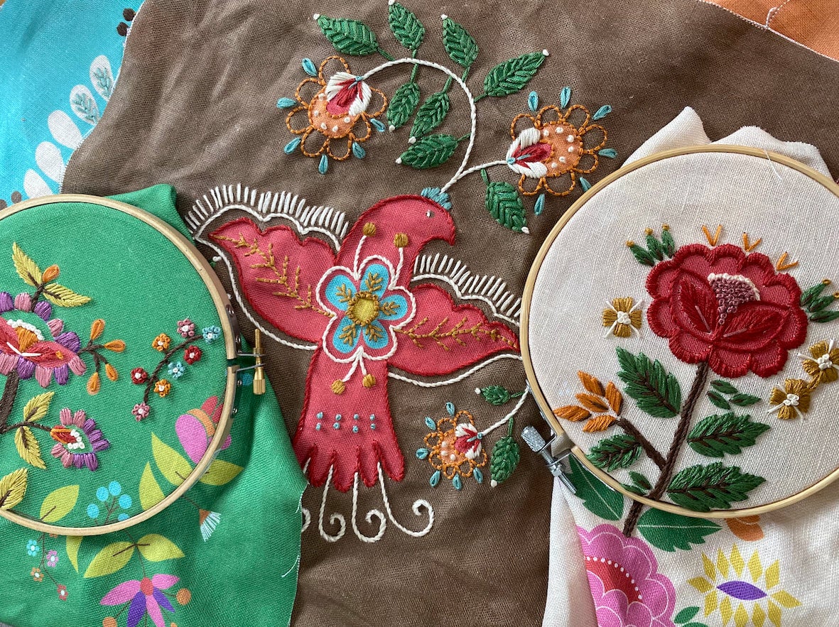 Embroidery Kit by Kasia Jacquot | Nuno Nuno